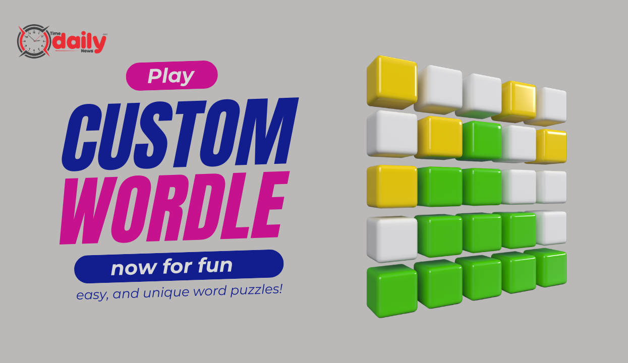 Play Custom Wordle now for fun, easy and unique word puzzles