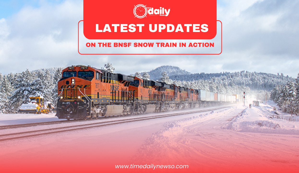 Latest Updates on the BNSF Snow Train in Action
