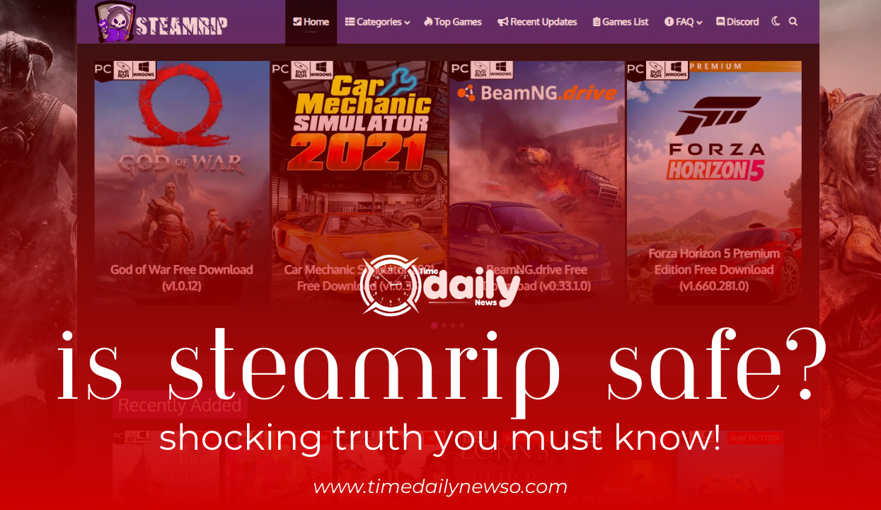 Is Steamrip Safe? Shocking Truth You Must Know!
